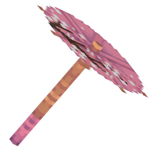 Paper Umbrella (Cherry Tree) - MCC Island Wiki