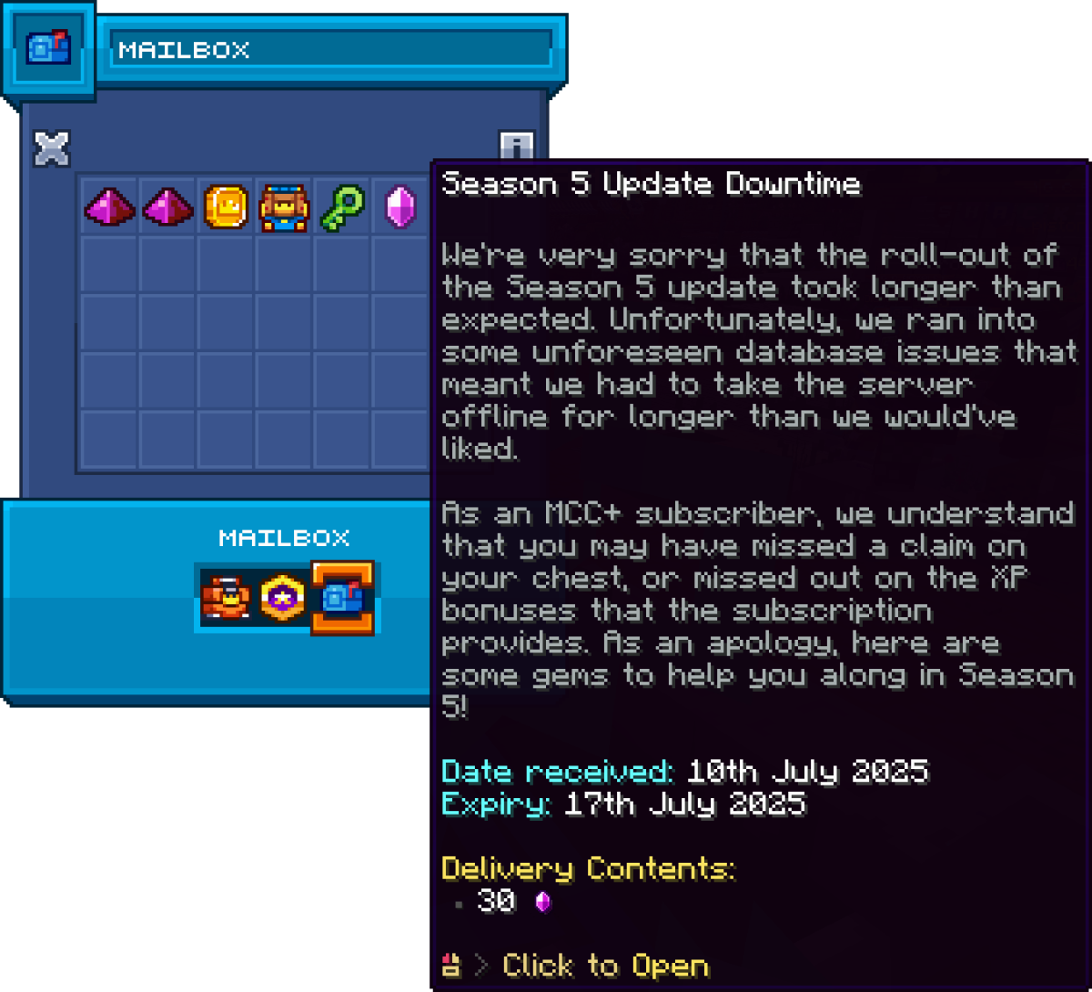 Mailbox - MCC Island Wiki